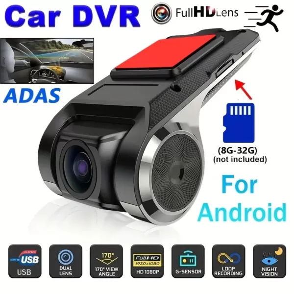 HD Car DVR ADAS Monitor 1080P Video Recorder - Infotech Technologies