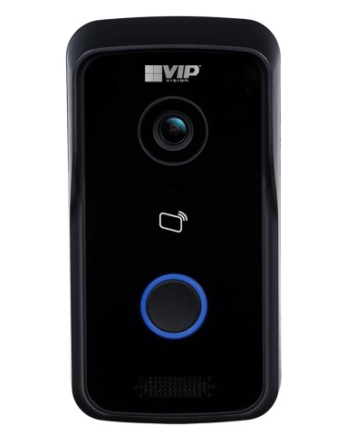VIP Vision IP 1MP Residential PoE Video Intercom Black Door Station ...